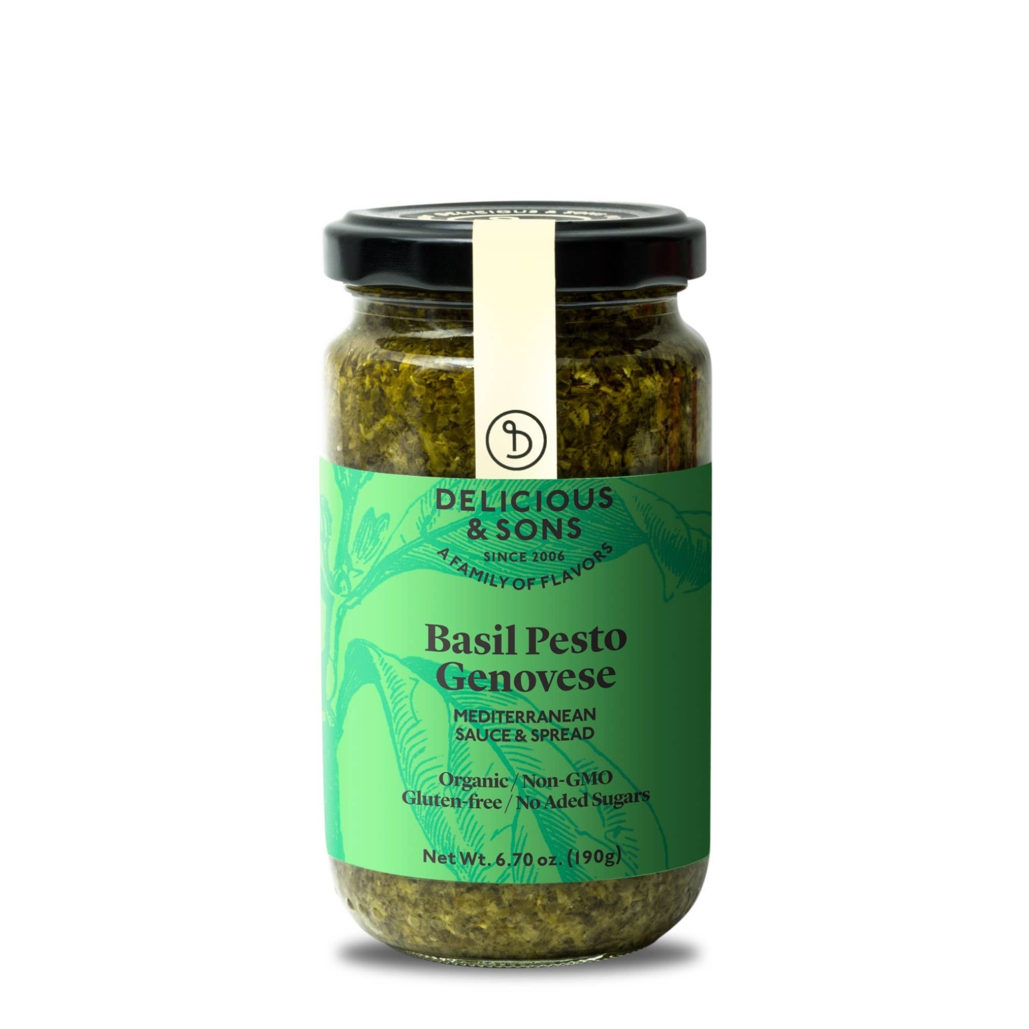 Organic Basil Pesto Genovese | Natchez Olive Market